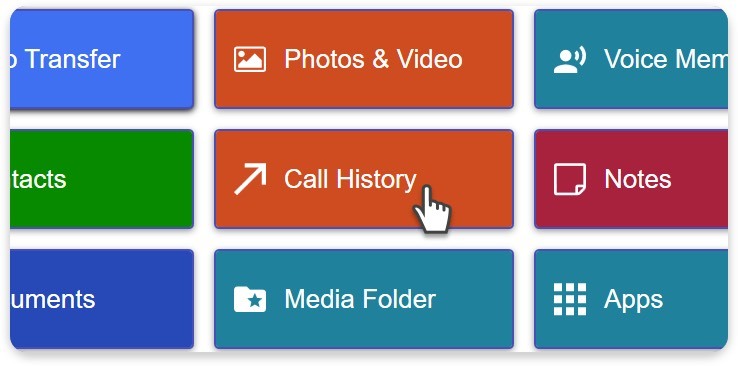 Save & Export Call History from iPhone · iExplorer