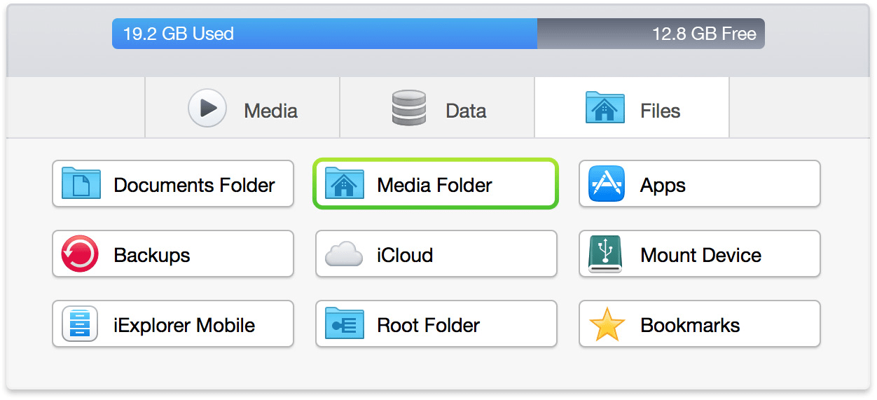 Browse files of an iPhone, iPad or iPod on your Mac or PC · iExplorer